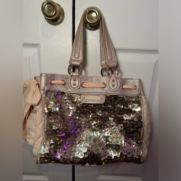 Juicy Couture | Bags | Rare Y2k Pink Sequence Daydreamer Handbag | Poshmark